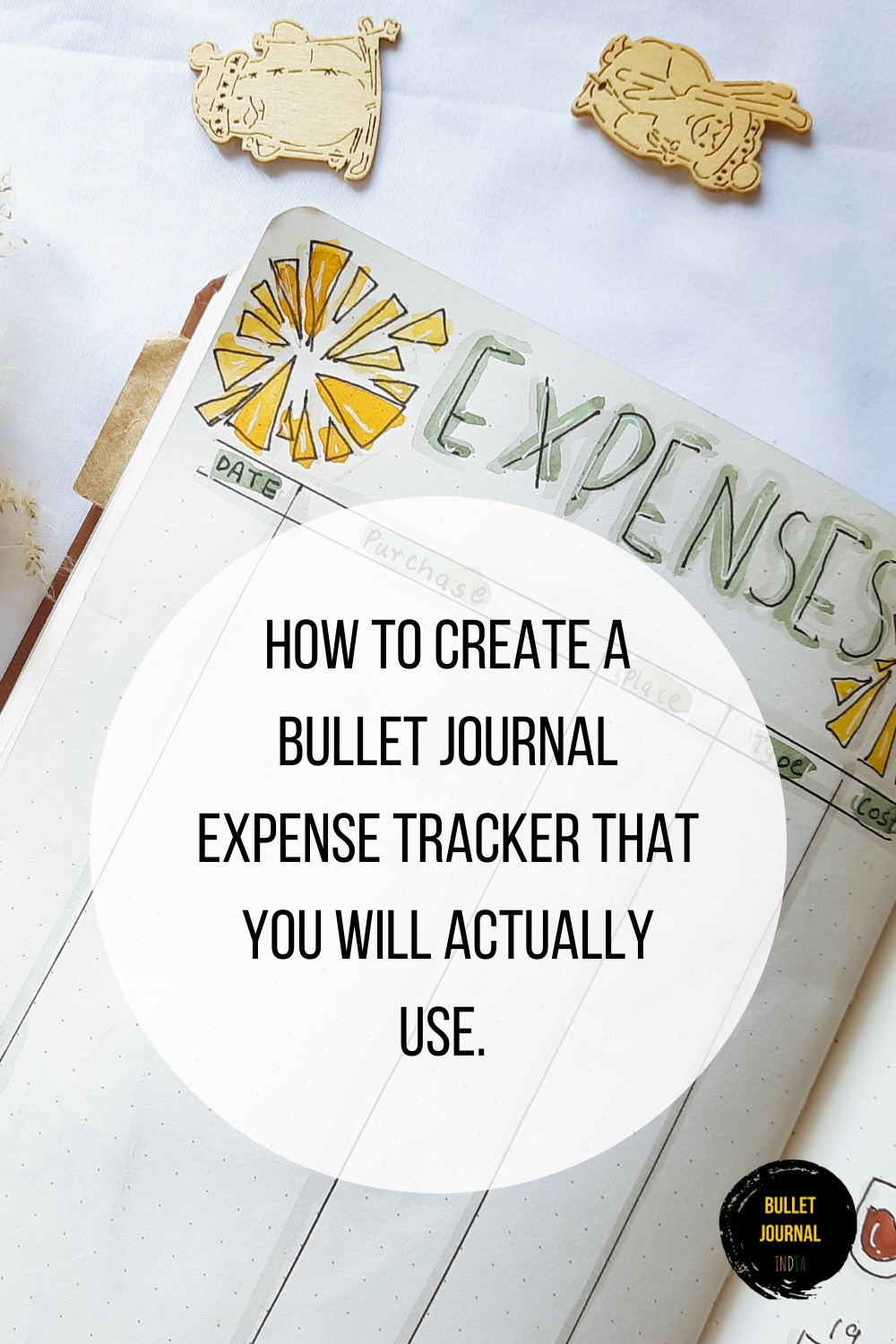 How to create a Bullet Journal Expense Tracker that will actually work