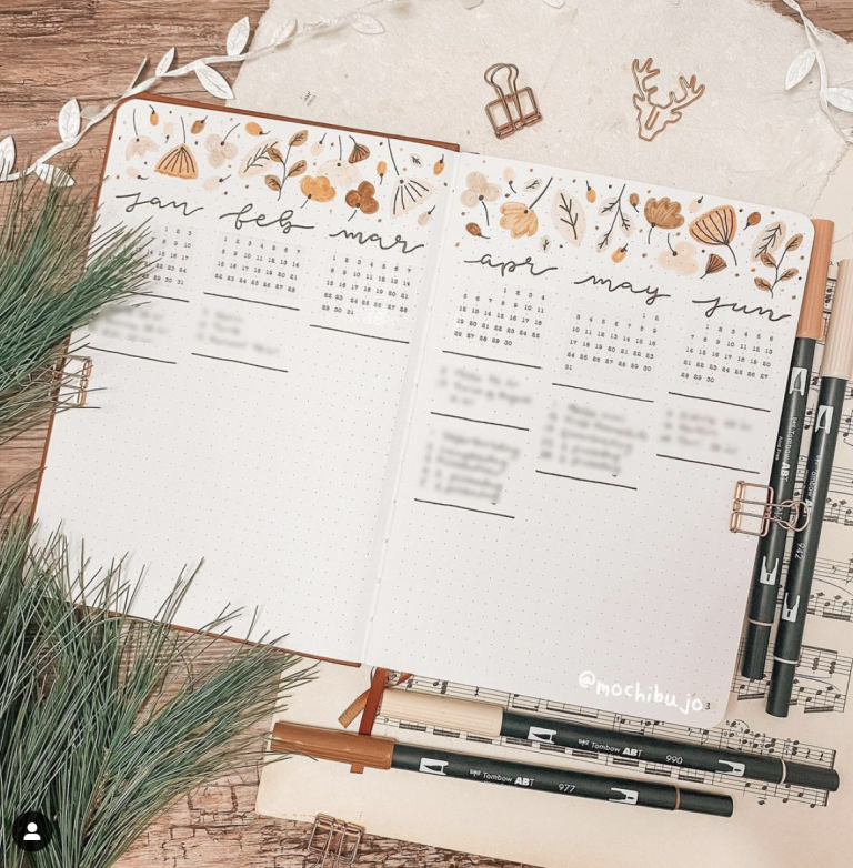 34 Bullet Journal Page Ideas And Spreads You Need To Try | BJI