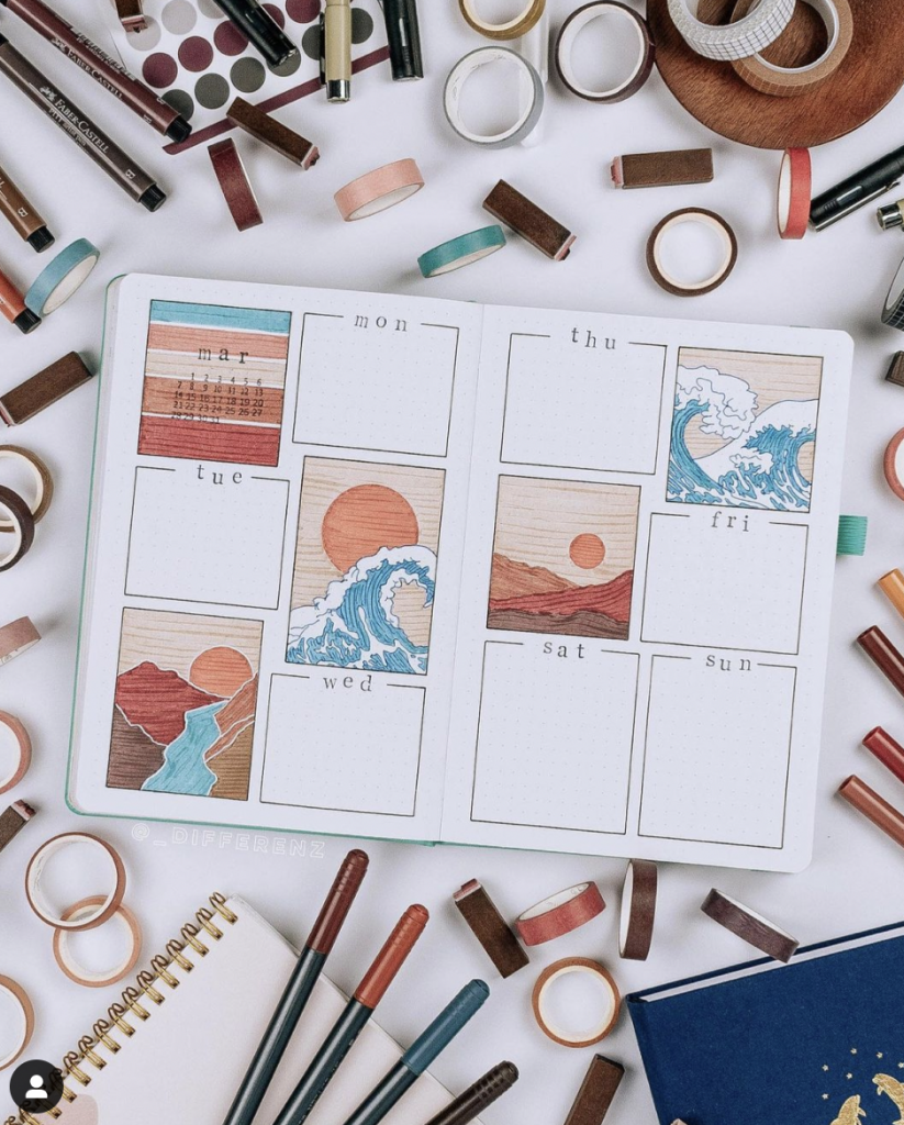 34 Bullet Journal Page Ideas And Spreads You Need To Try | BJI