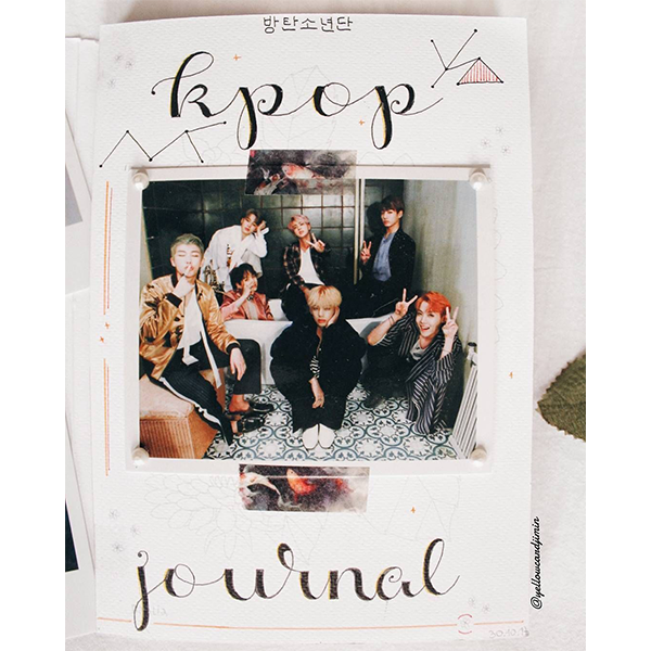 15 Aesthetic K -drama and K-Pop Bullet Journal ideas